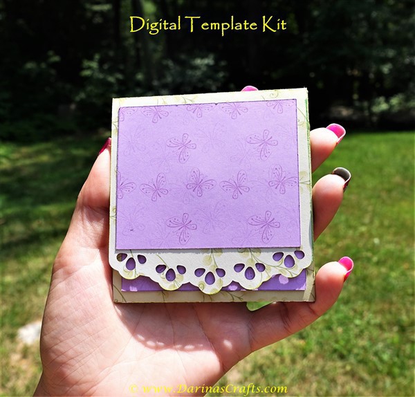 Photo Mats Digital Templates with Secret Flaps