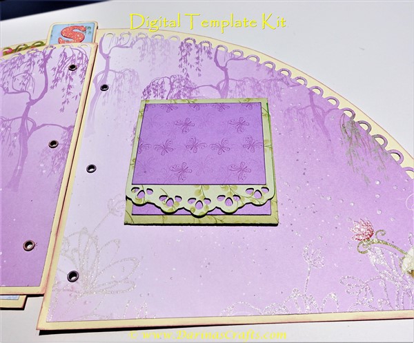 Photo Mats Digital Templates with Secret Flaps